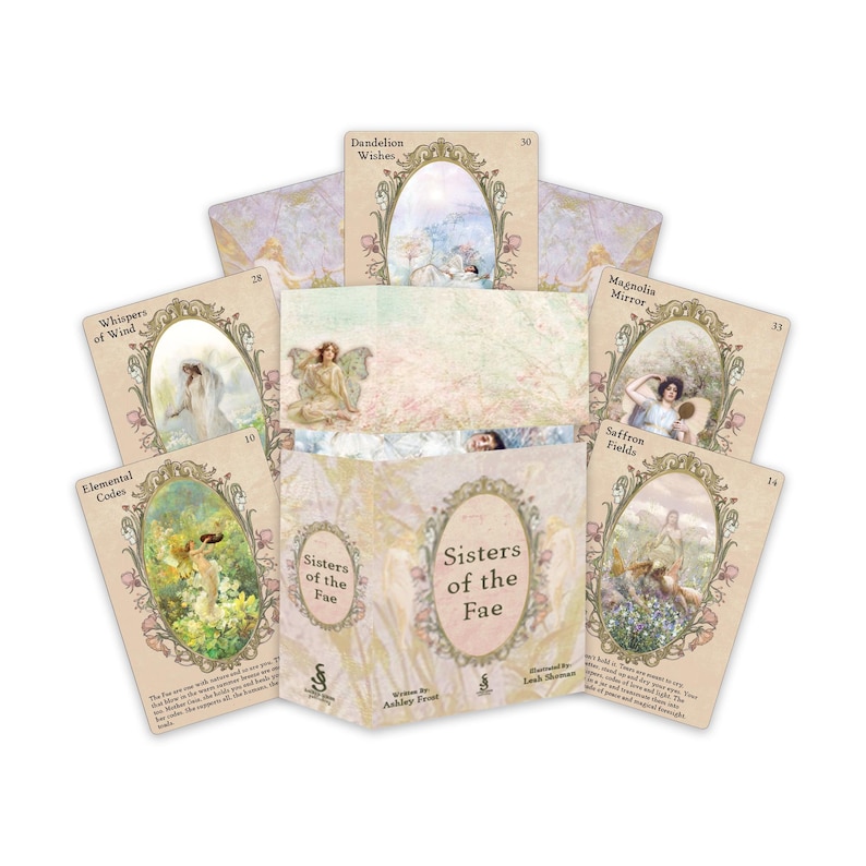Sisters of the Fae Oracle Deck: Fairy Card Magic With Guidebook - Etsy
