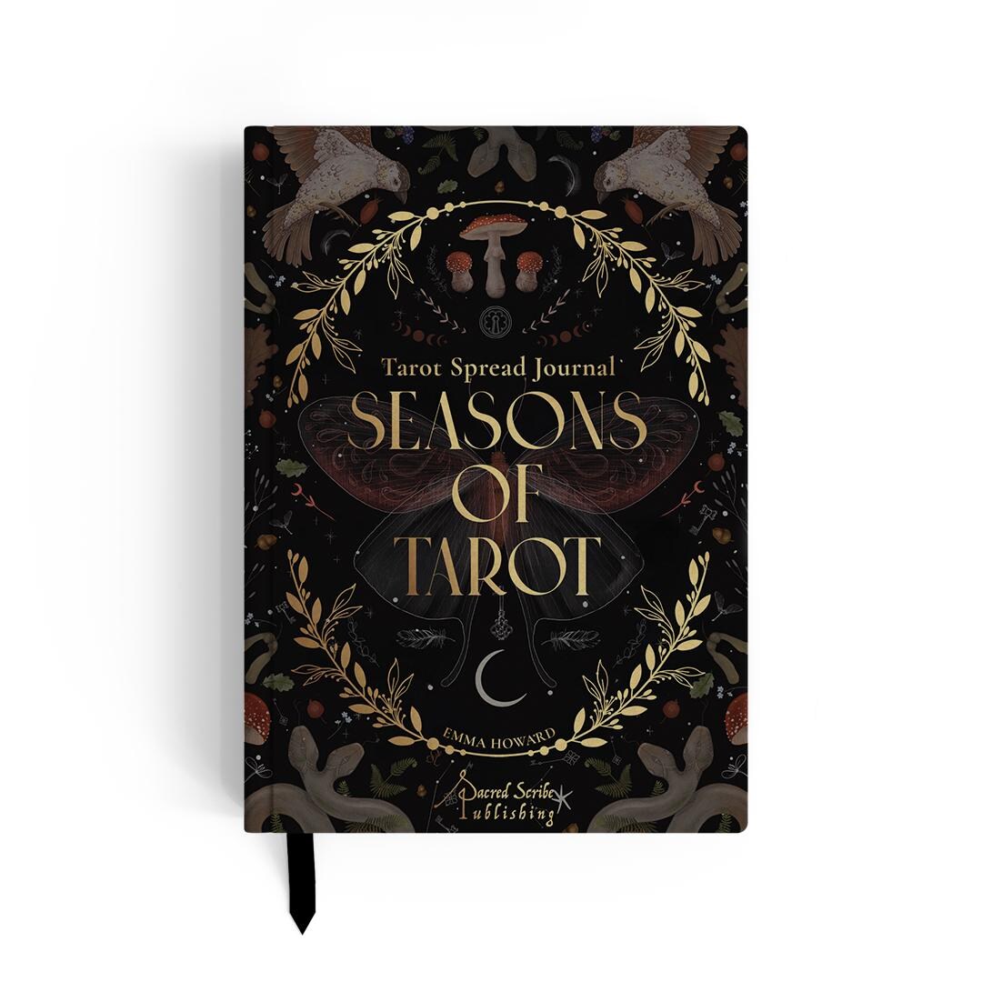 Seasons of Tarot Spread Journal: Guided A5 Hardcover Notebook - Etsy