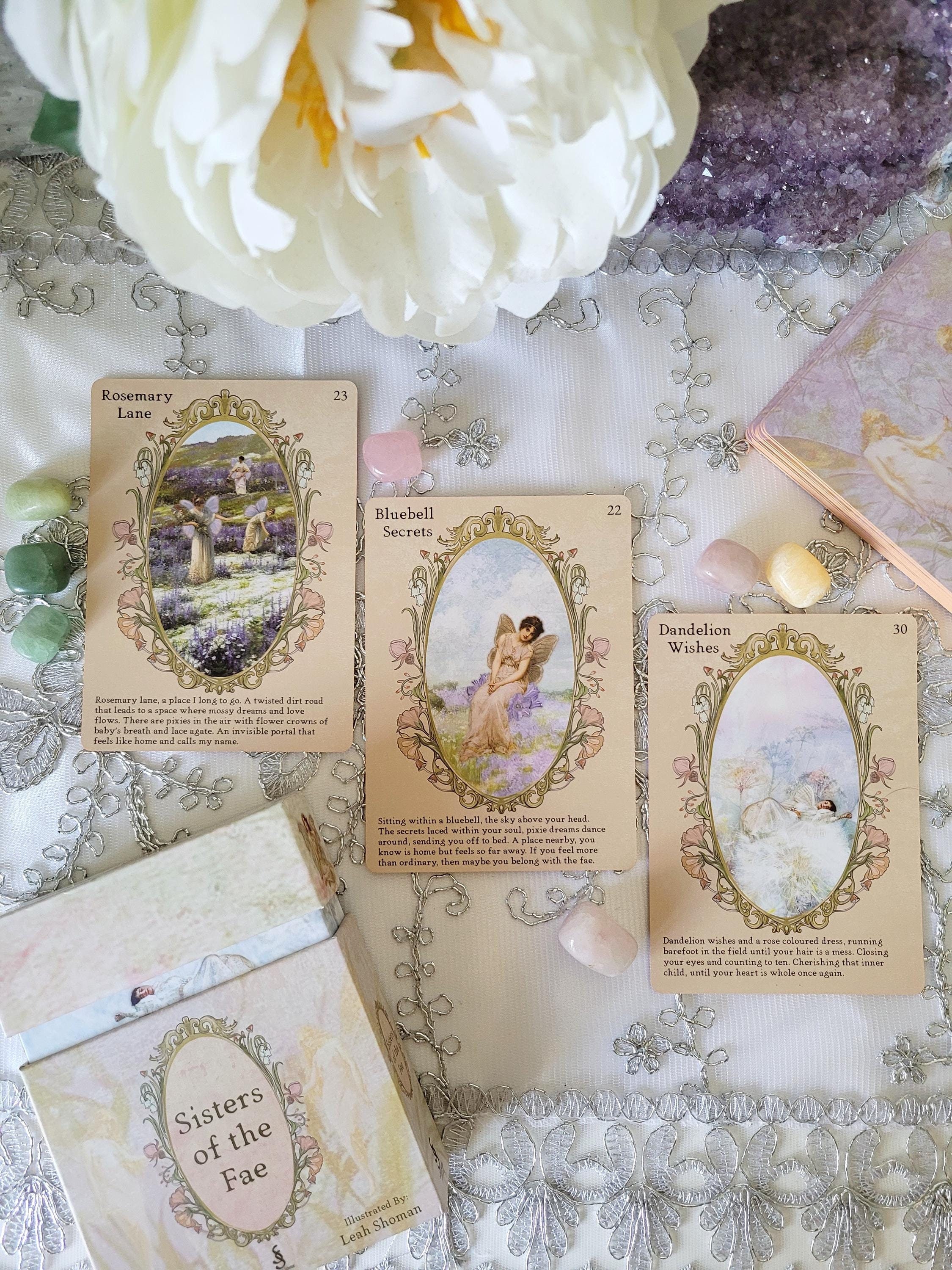 Sisters of the Fae Oracle Deck: Fairy Card Magic With Guidebook - Etsy