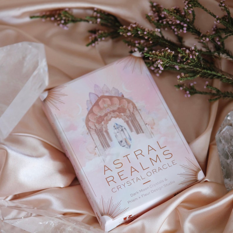 Astral Realms Crystal Oracle Oracle Cards Deck With - Etsy