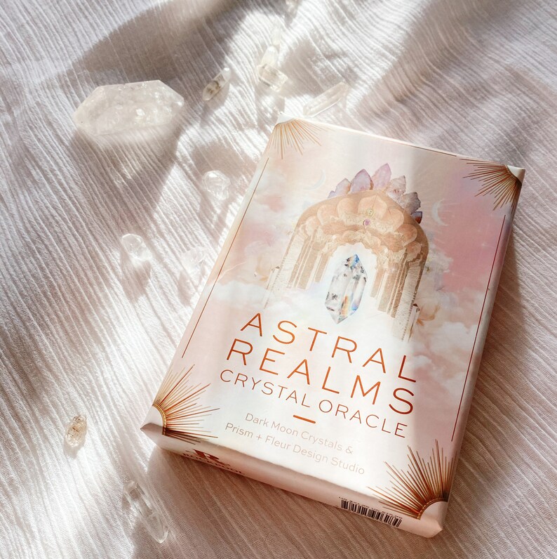Astral Realms Crystal Oracle Oracle Cards Deck With - Etsy
