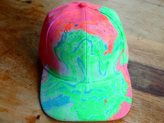 Customize Your New Favorite Fun and Colorful Hydro-dipped Hat | Etsy