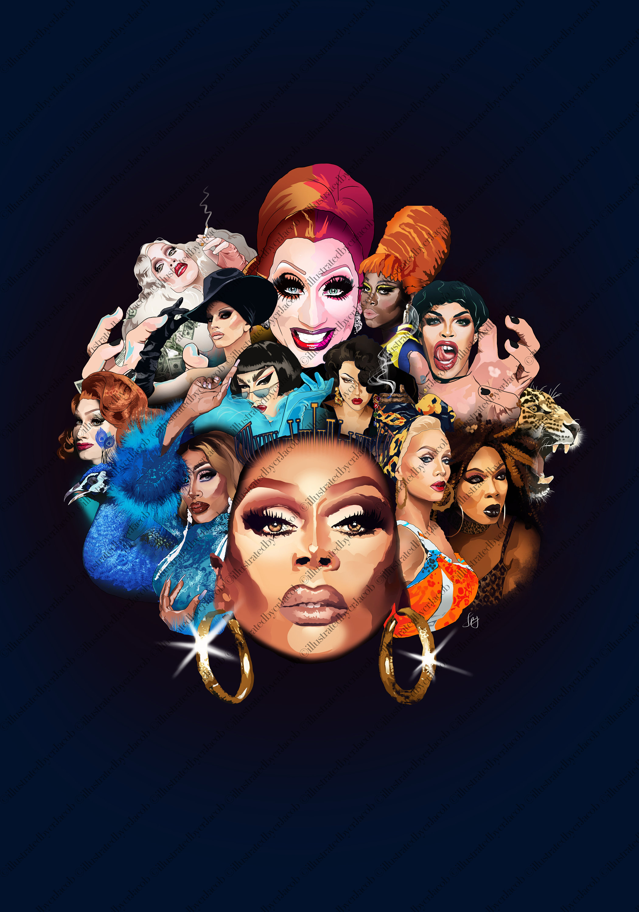 Rupaul's Drag Race Winners - Etsy