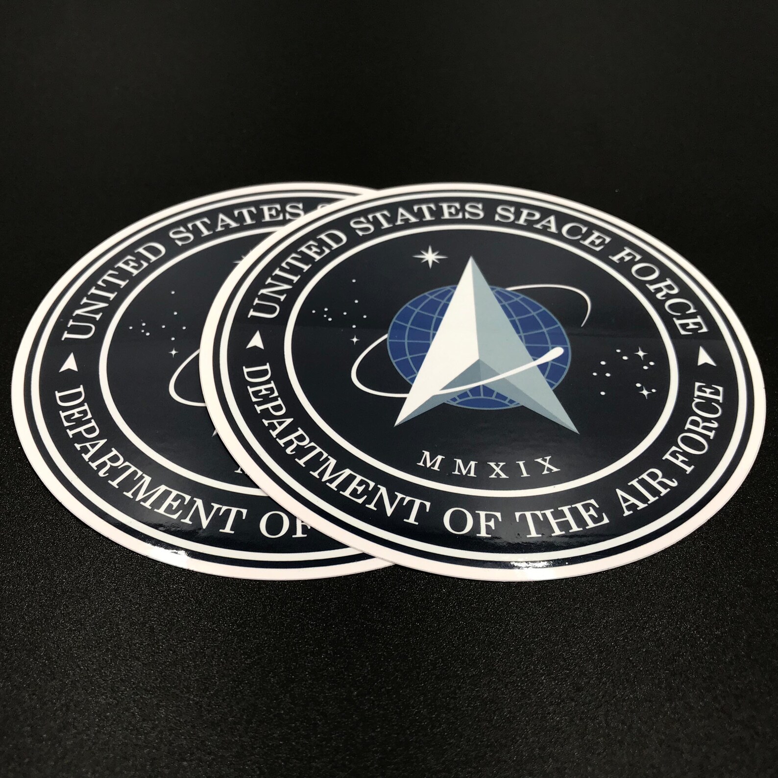 2-pack/set Space Force Decal Stickers 4.5 Vinyl for Bumpers Cars Trucks ...
