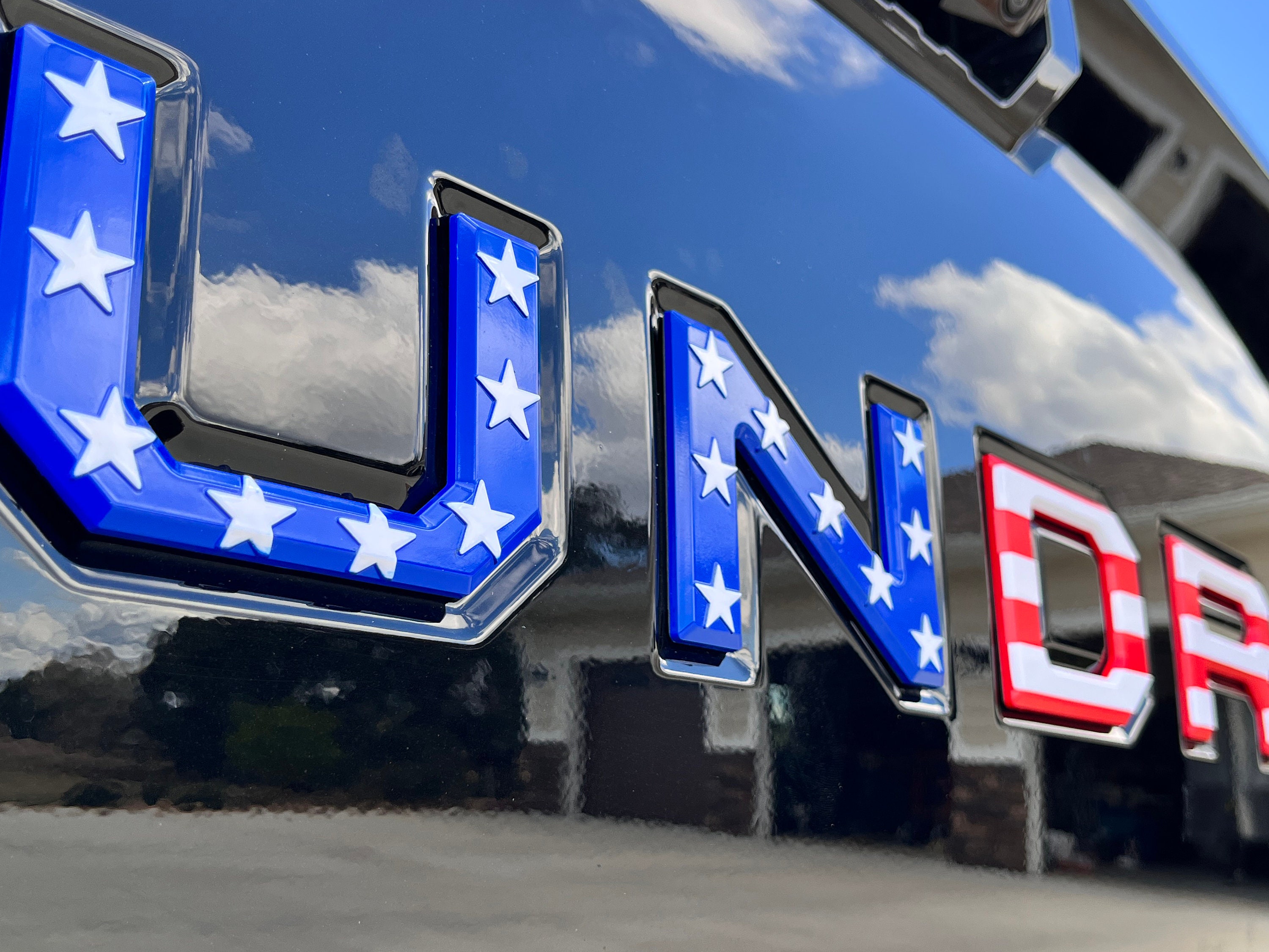 American Flag Tailgate Letter Inserts Fits Toyota Tundra Accessories ...