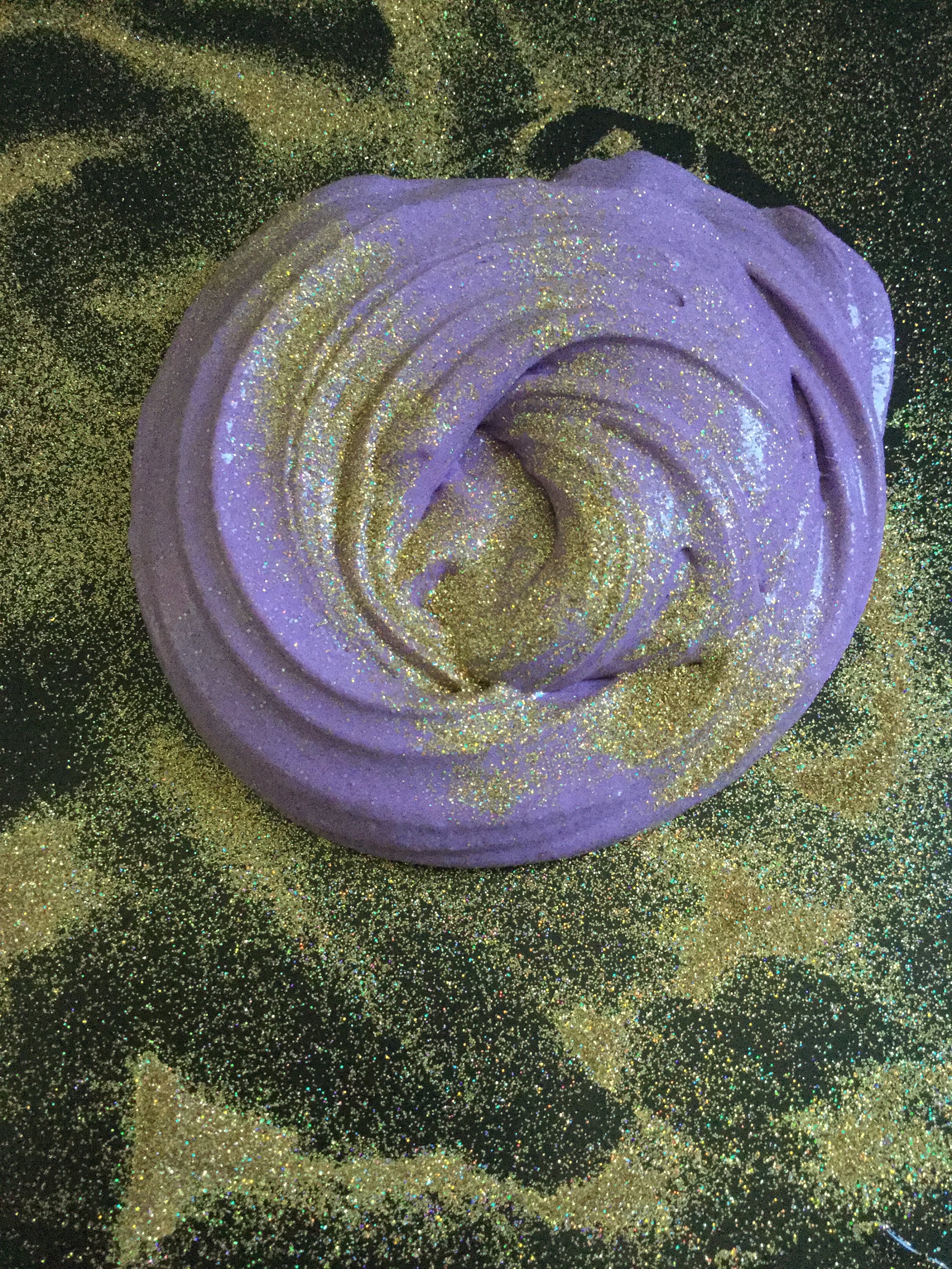 A Wonderful Royal Slime. 4oz Purple Fluffy Slime - Etsy