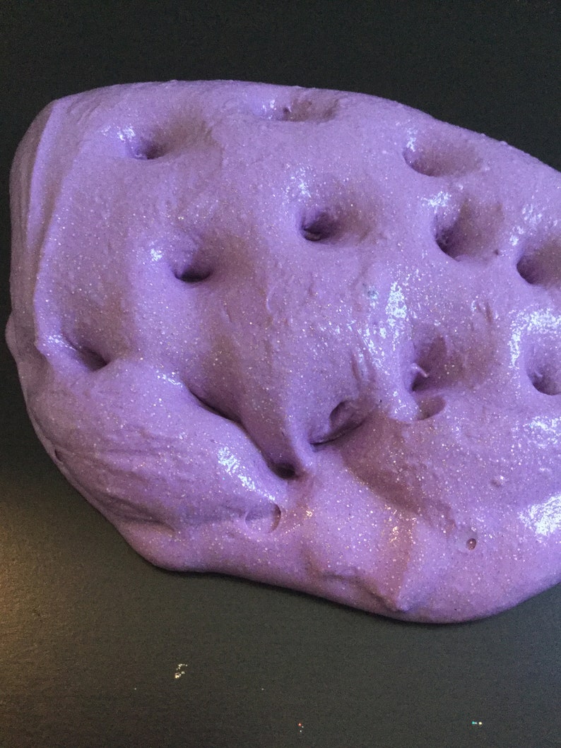 A Wonderful Royal Slime. 4oz Purple Fluffy Slime - Etsy