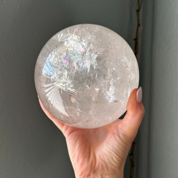 Quartz Crystal Ball - Etsy