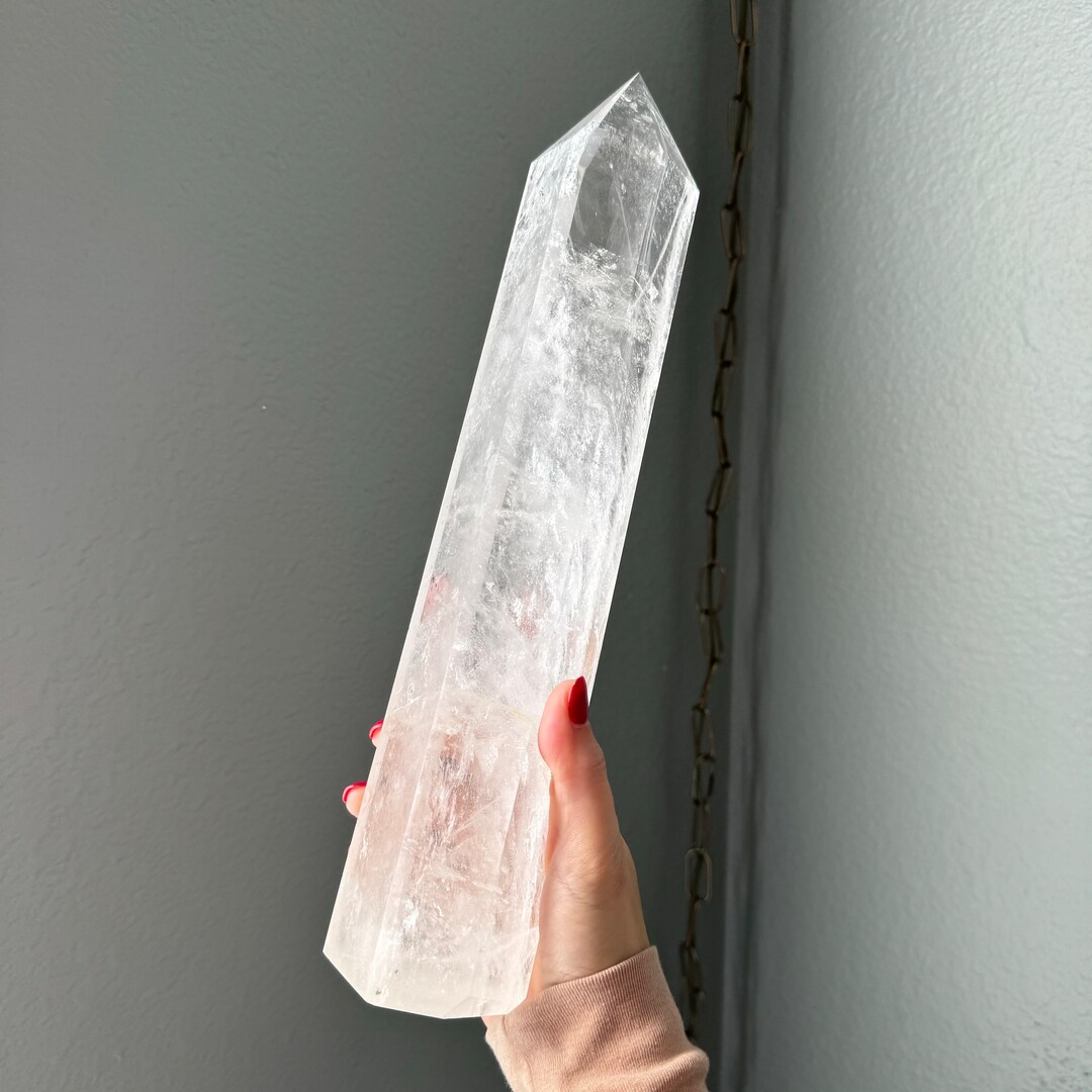Extra Large Quartz Tower / Weighs 4 Lbs 9 Oz - Etsy