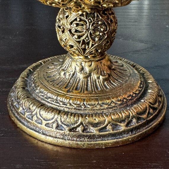 Ormolu Maple Leaf Perfume Bottle / Hollywood Regency … - Gem