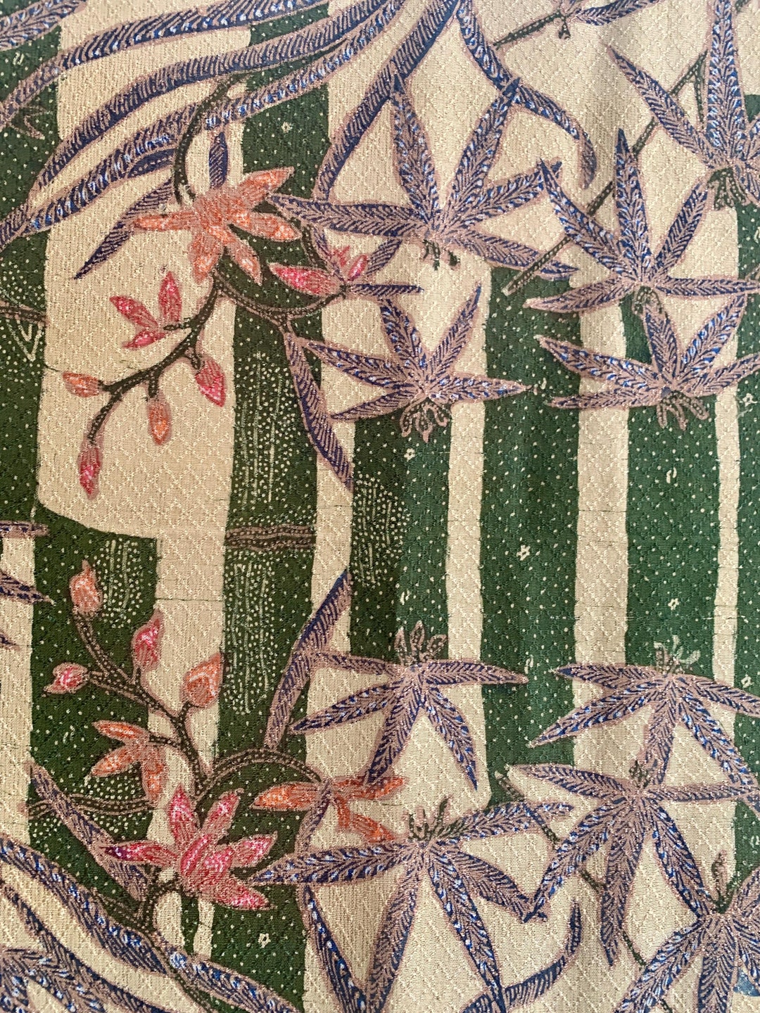 Hand-woven Silk Shawl selendang, Batik Tulis, Hand-drawn - Etsy