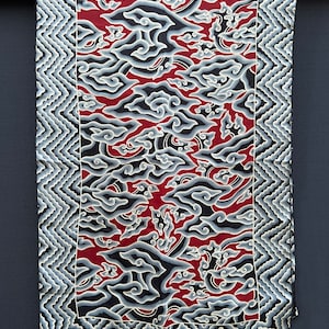 Classic Cloud Motif, Batik Tulis, Hand-drawn Batik Scarf - Etsy