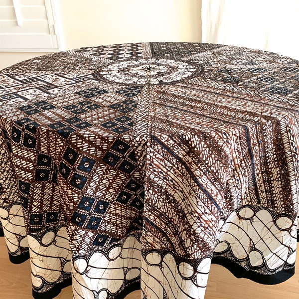 Batik Tablecloth - Etsy