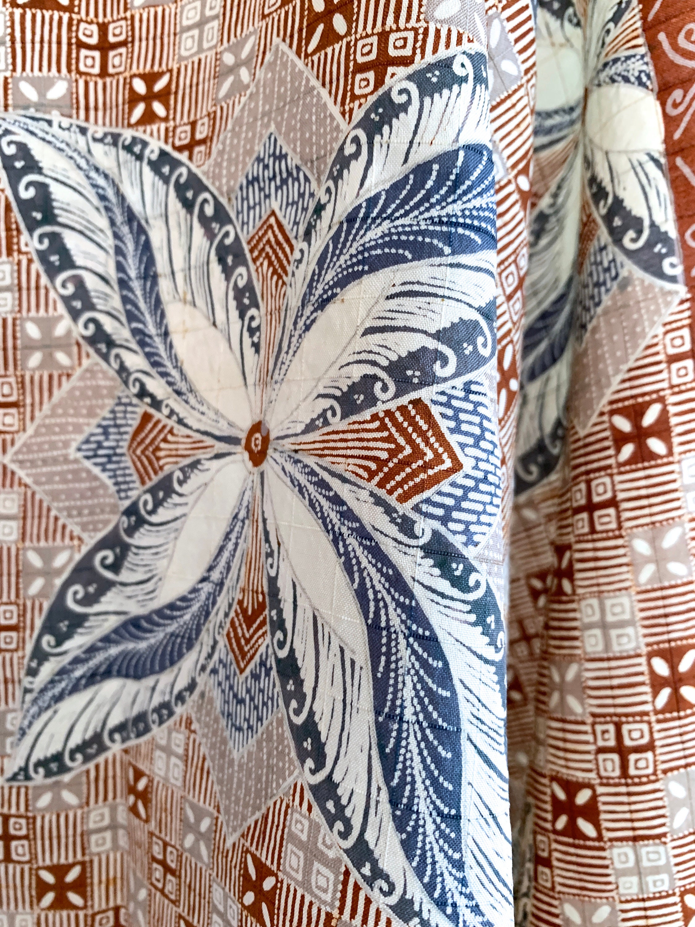 Unique Design, Batik, Hand-drawn on Textured Silk - Etsy