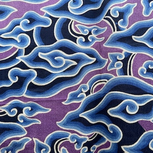 Classic Cloud Motif, Batik Tulis, Hand-drawn Batik Scarf - Etsy