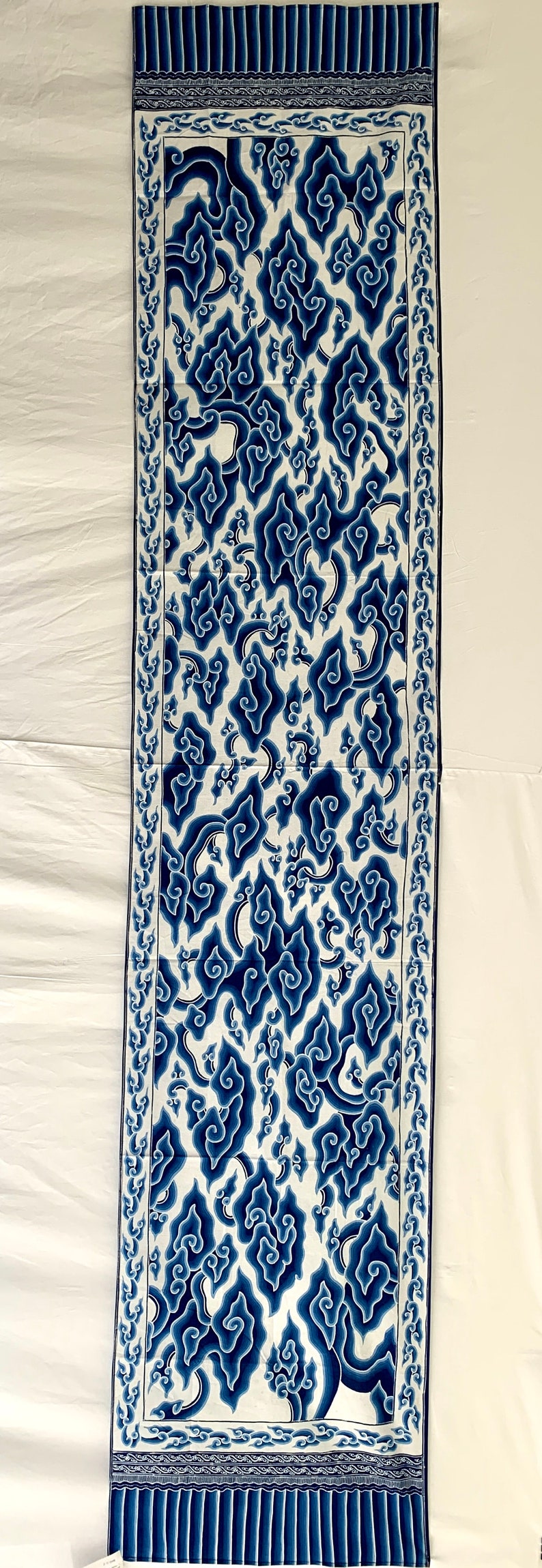 Batik Tulis Handdrawn Mega Mendung Cloud Pattern - Etsy