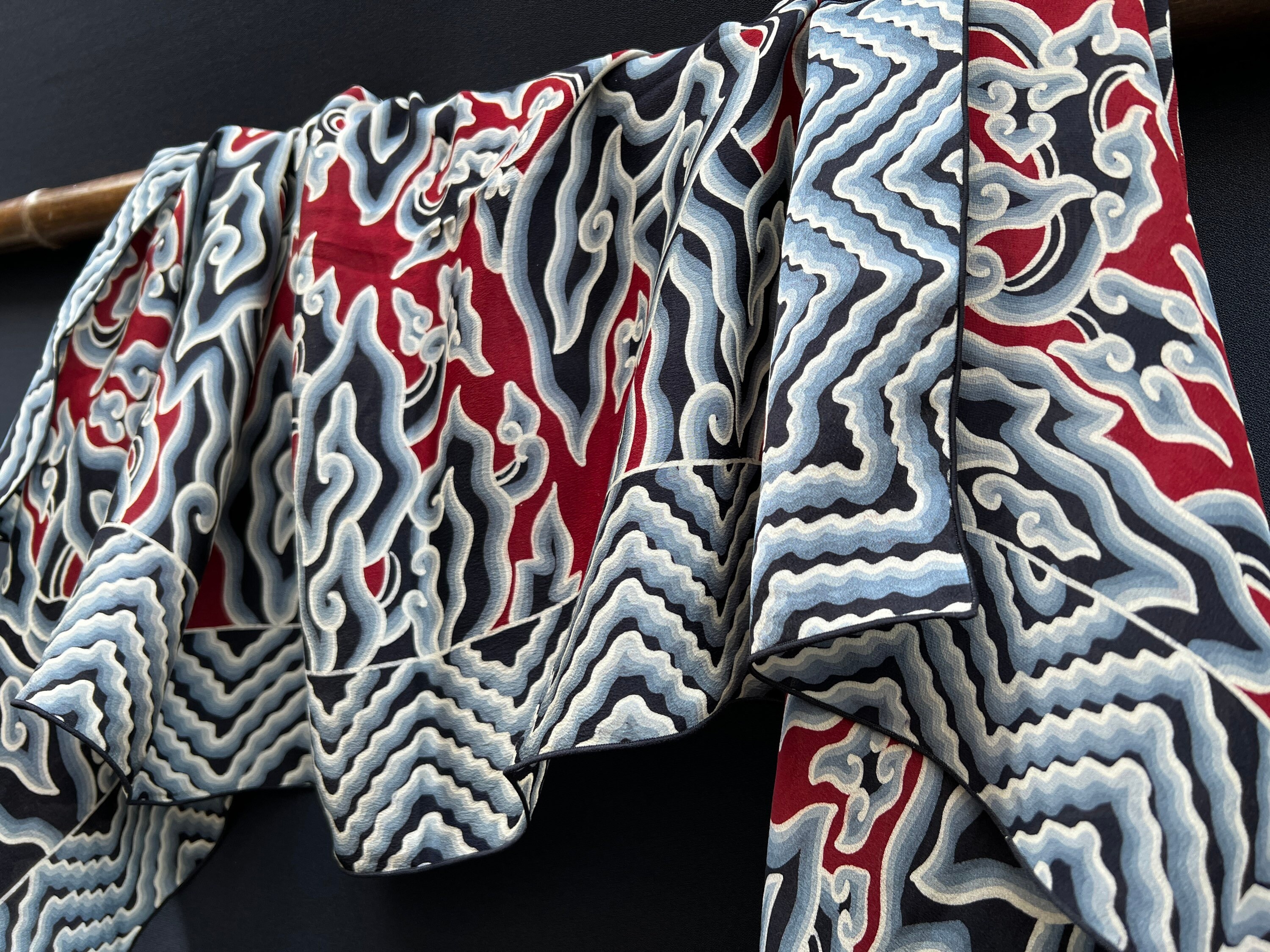 Classic Cloud Motif, Batik Tulis, Hand-drawn Batik Scarf - Etsy