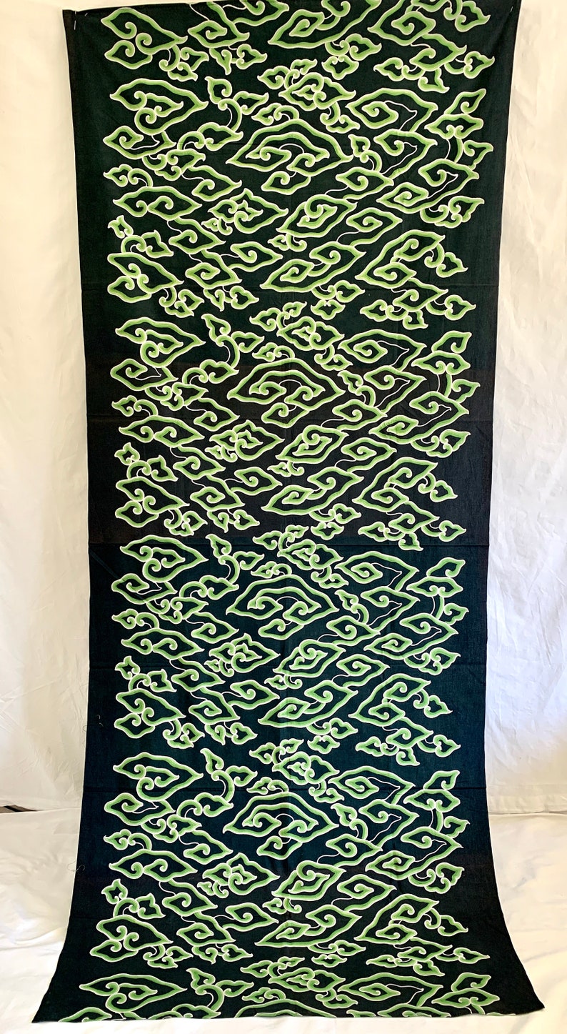 Batik Tulis Handdrawn Mega Mendung Cloud Pattern - Etsy