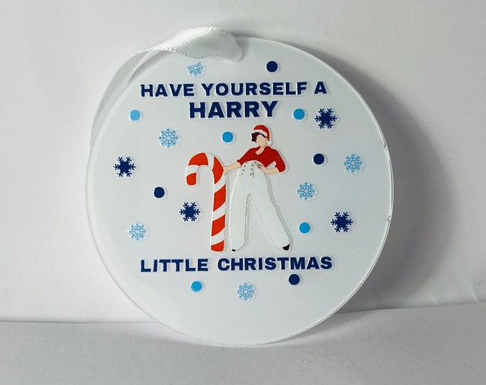 Have Yourself A Harry Merch Little Christmas Ornament, Harry Styles ...