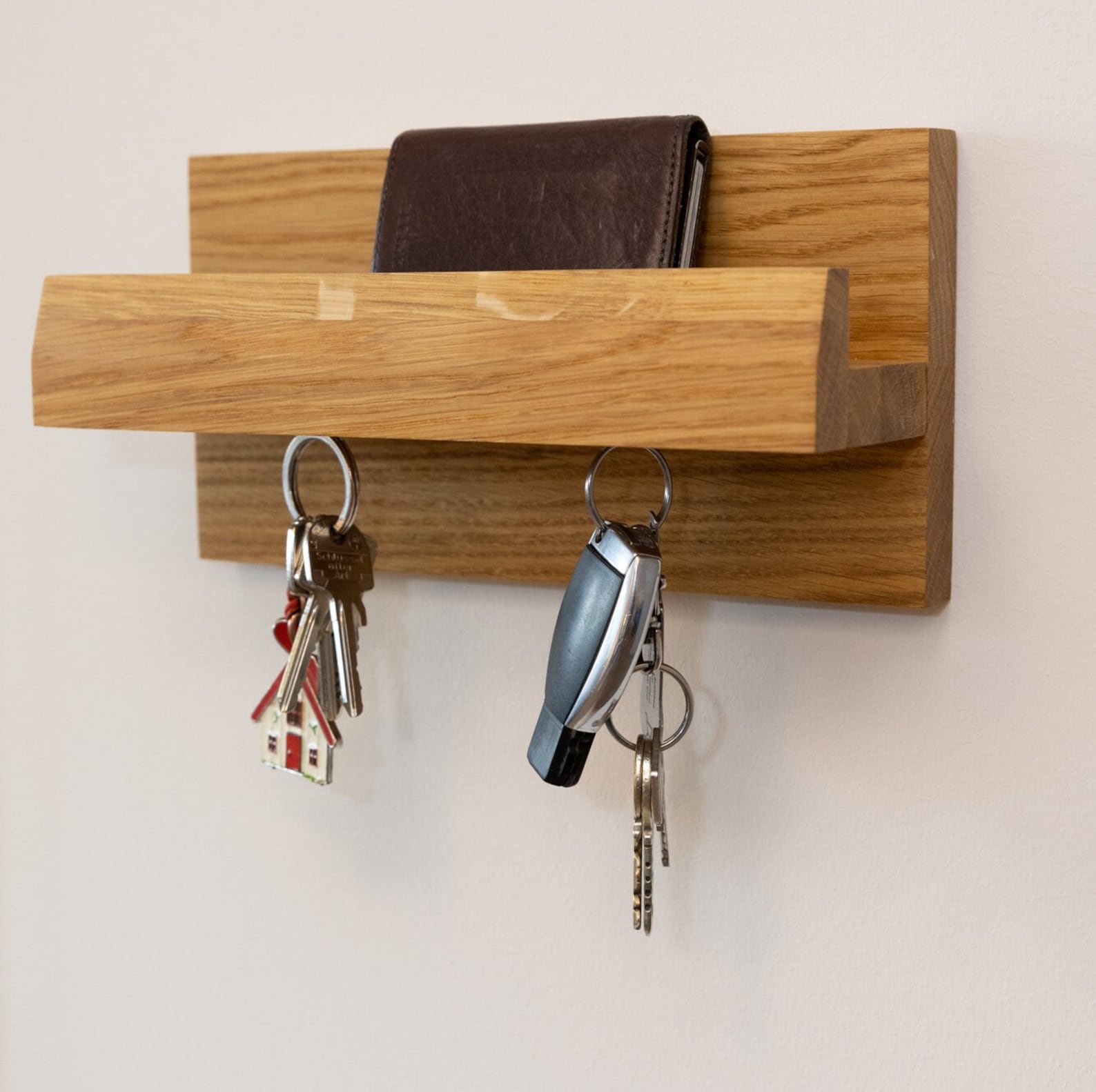 Magnetic Key Board Key Rack 20cm With Shelf, for Entrance Area - Etsy