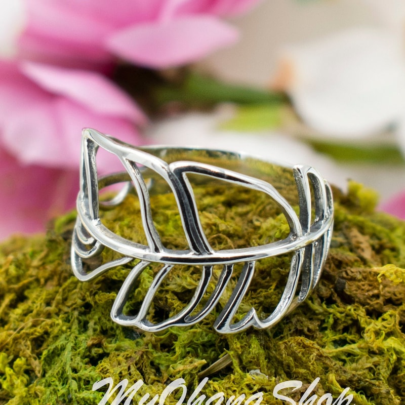 Leaf Ring - Etsy