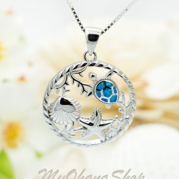 Sea Life Necklace - Etsy