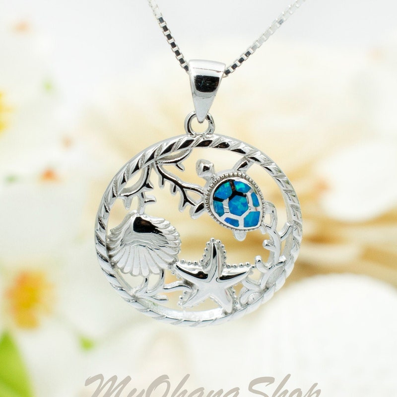 Sea Life Necklace - Etsy