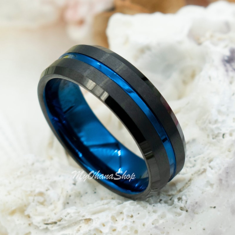 Blue Ring - Etsy