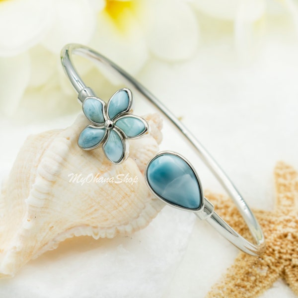 Larimar Hawaiian Bracelet - Etsy