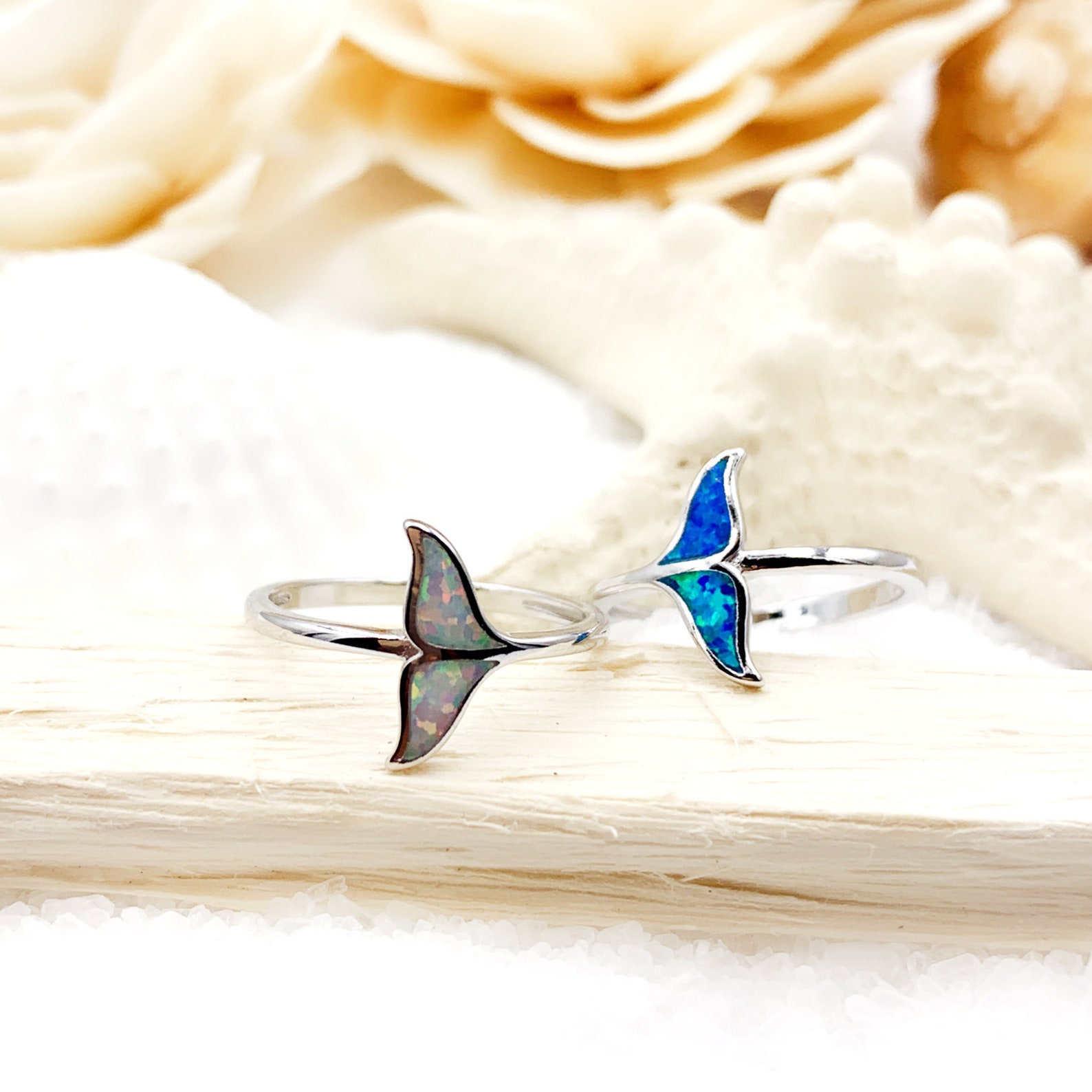 Sterling Silver Whale Tail Ring, Hawaiian Ocean, Sea Life, Orca, Killer ...