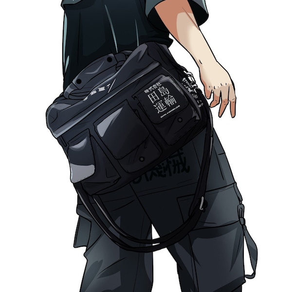 Anime Messenger Bag - Etsy