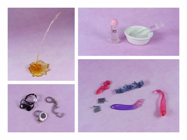 1 6 And 1 12 Miniature Sex Toys For Doll Full Set Of 28pcs Etsy