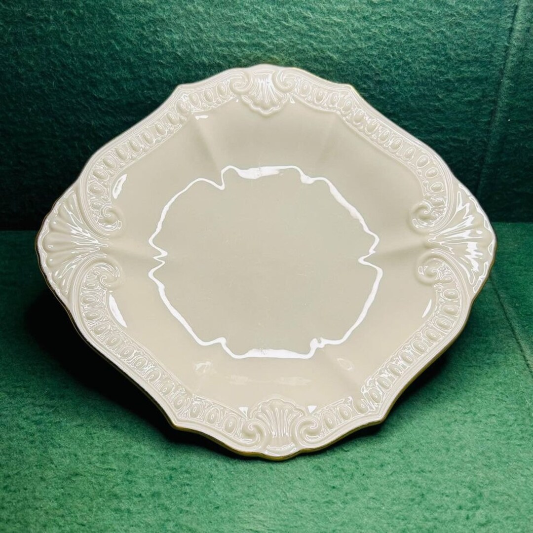 Lenox Chadwick Ivory Gold Rim Candy Dish - Etsy