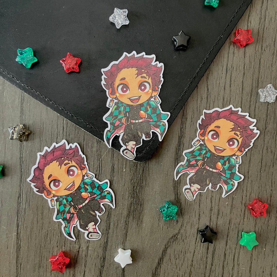 Kny Kompachiro Demon Hunter Sticker - Etsy