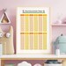Printable Multiplication Table for Kids Room and Classroom ...