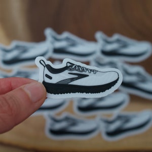 Running Shoe | Clear Vinyl Waterproof Sticker| Running Girlie | in My ...