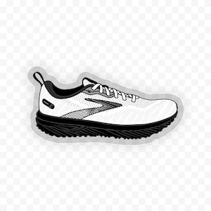 Running Shoe | Clear Vinyl Waterproof Sticker| Running Girlie | in My ...