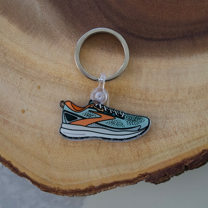 Running Keychain - Etsy
