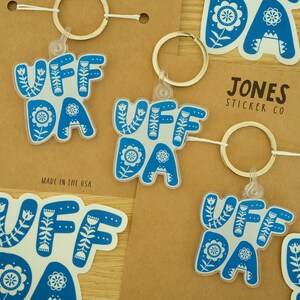Uff Da Scandinavian Print Sticker | Minnesota | North Dakota - Etsy