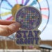 Stay Groovy Disco Ball Sticker - Etsy