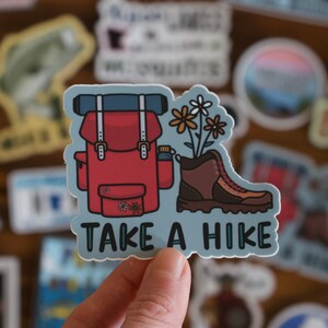 Take a Hike Sticker | Hiking Sticker |backpacking Sticker - Etsy