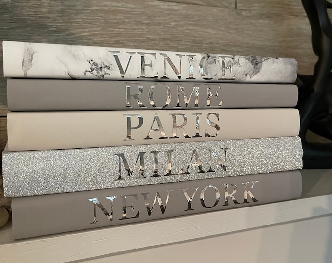 Coffee Table Book Set Coffee Table Decor Book Decor Decorative Books ...