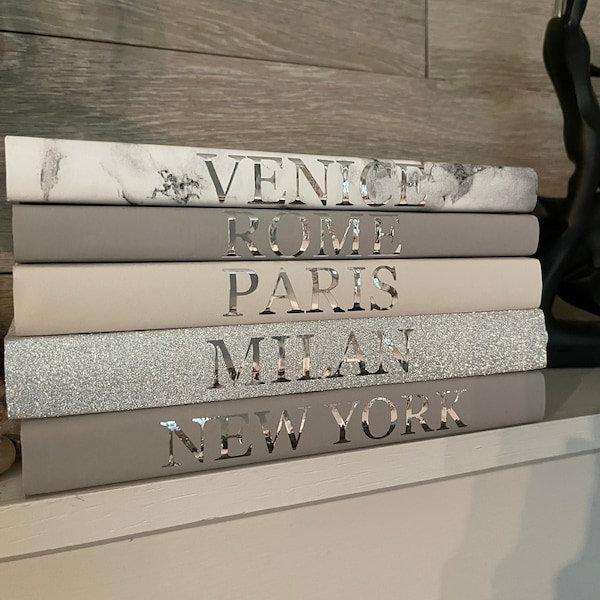 Designer Decorative Books - Etsy