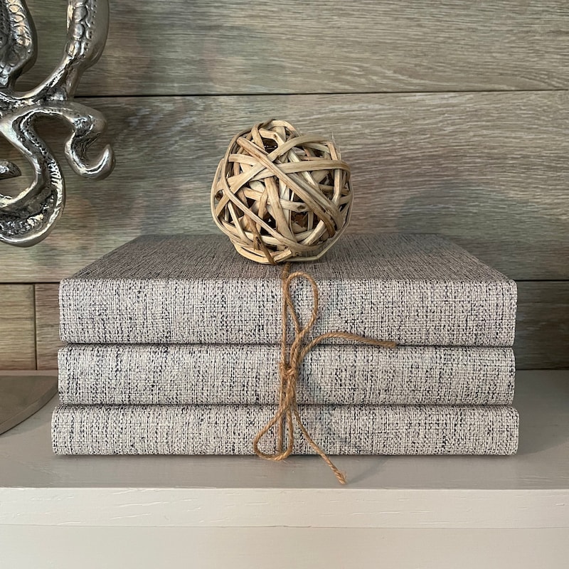 Neutral Book Cover - Etsy