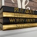 Neutral Book Stack, Luxury Staging Books, Decorative Books for Shelf ...