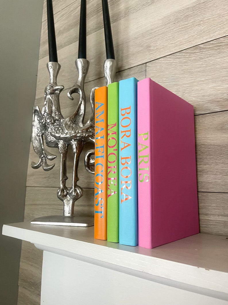 Coffee Table Book Set Coffee Table Decor Book Decor - Etsy