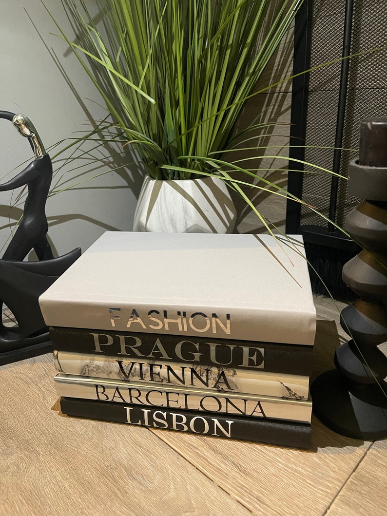 Coffee Table Book Set Coffee Table Decor Book Decor - Etsy