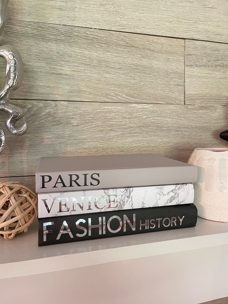 Coffee Table Book Set Coffee Table Decor Book Decor - Etsy