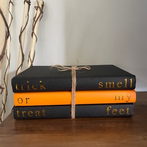 Halloween Book Stack | Halloween Decor | Halloween Book Bundles ...