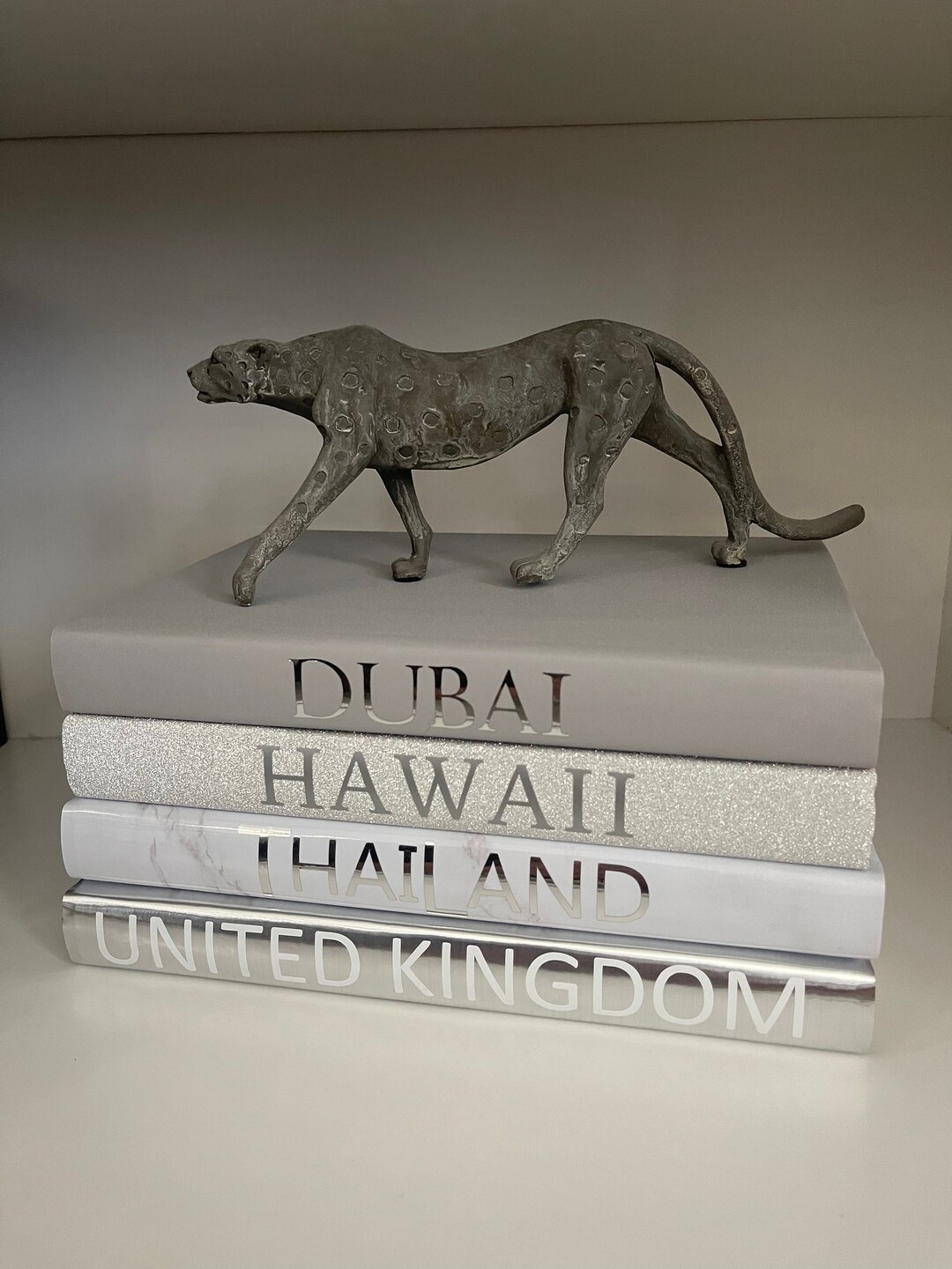 4 Set of Books | Customizable Book Stack | Fashion Books | Glam Decor ...